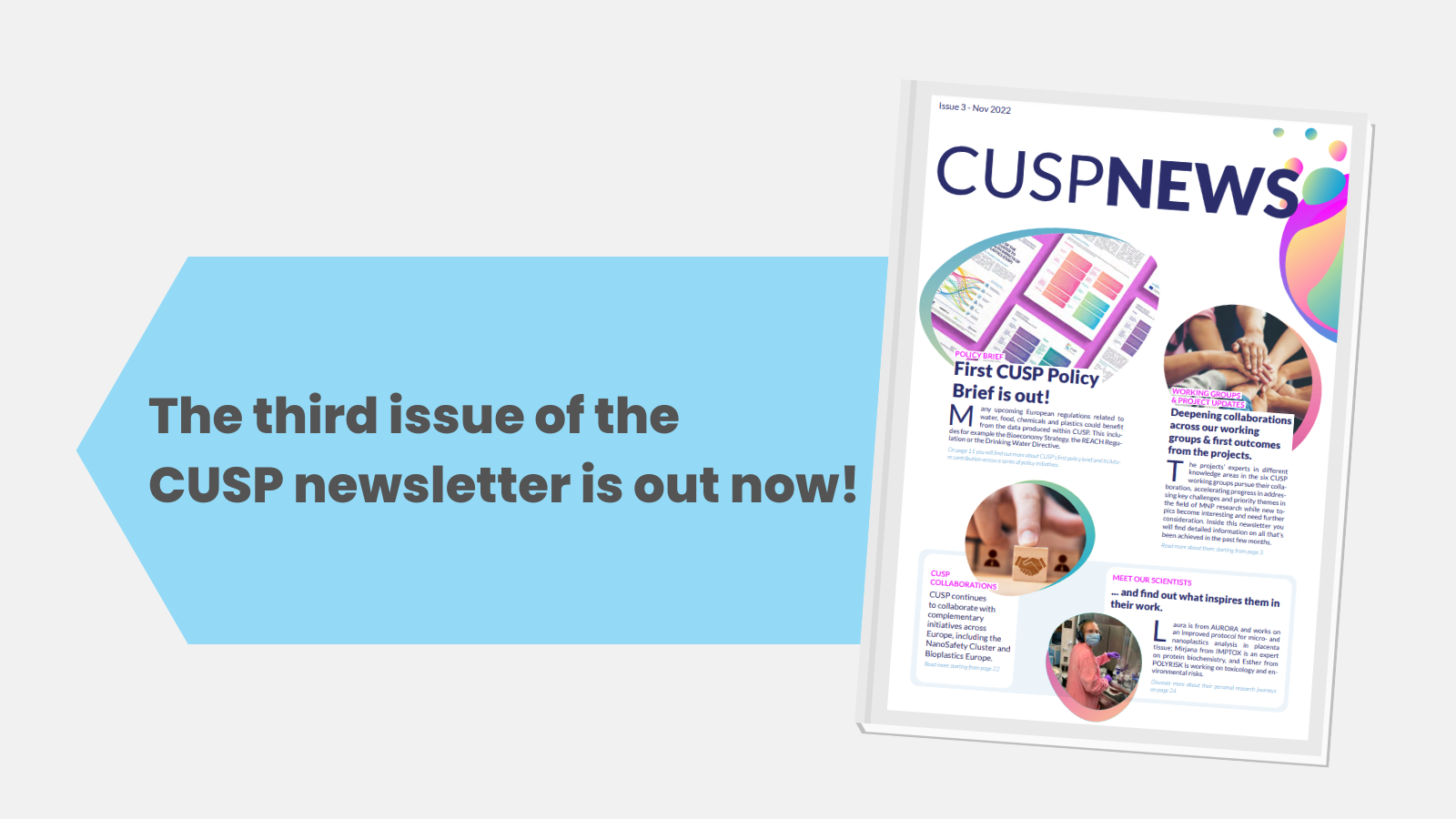Out now! Third edition of the CUSP newsletter - POLYRISK